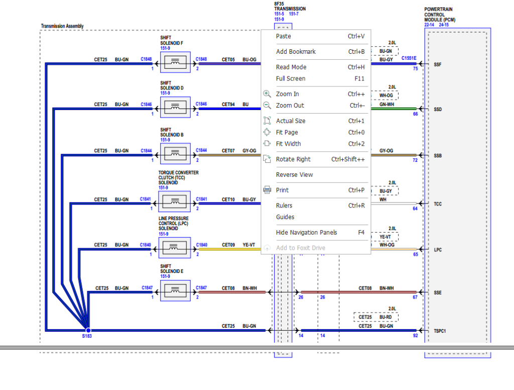 2021 Ford Bronco Sport Electrical Wiring Diagram & Connector Viewer ...